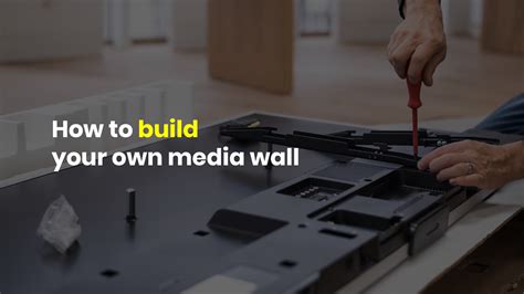 How To Build Your Own Media Wall Media Wall