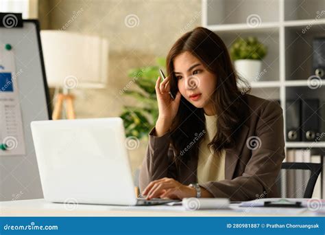 Stressed Female Entrepreneur Thinking Of Problem Solution Stuck With Task Frustrated About