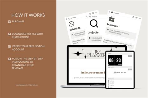 Notion Life Planner Template All In One Template Notion Etsy
