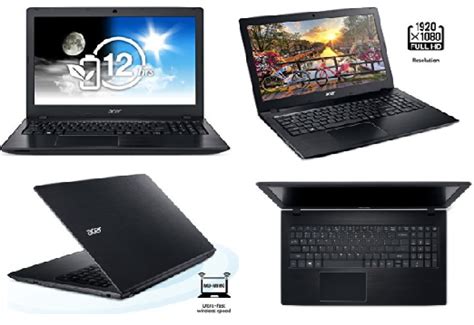 Spesifikasi Laptop Acer Aspire E 15 E5 575 33bm Laptop With Processor