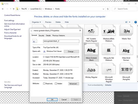 Illustrator 2021 Cannot Find The Installed Fonts O Adobe Community 11658187