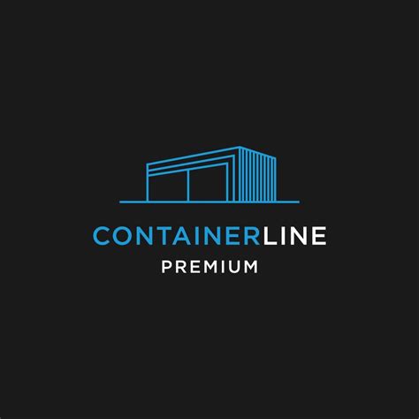 Container Logo Design Template 9468796 Vector Art At Vecteezy