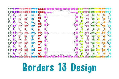 Borders Design 13 Design Graphic By Nbshopdesign · Creative Fabrica
