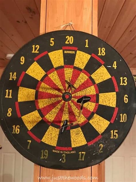 How To Make A DIY Chalkboard Scoreboard For Your Dart Game