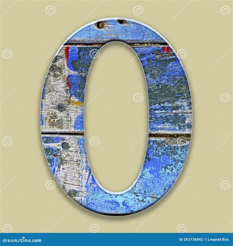 Capital Letter O Design Painted Wood Stock Photo Image Of Alphabet Majuscule