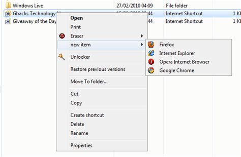 Add Custom Items To Windows Explorer Context Menu Ghacks Tech News