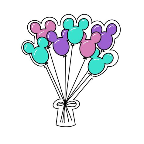 Free Mickey Balloons Clipart Download Free Mickey Balloons Clipart Png Images Free Cliparts On