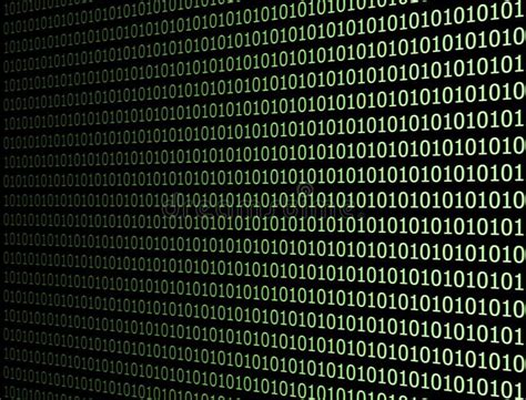 binary computer code green pattern of binary computer code background