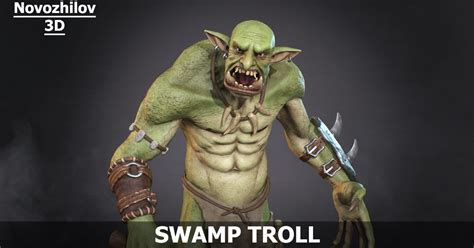 Swamp Troll Characters Unity Asset Store