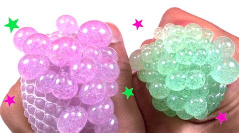 Slushy Squishy Stretchy Ball Diy Orbeez Crush Stress Ball Youtube