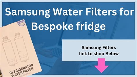 How To Change The Filter On Samsung Bespoke Refrigerators YouTube