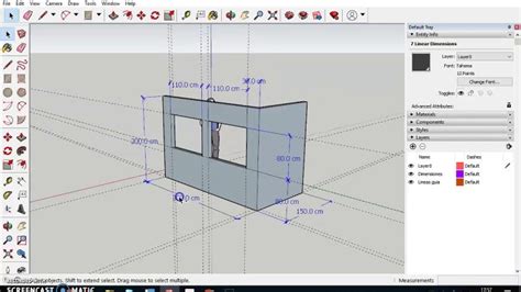 Using Layers In SketchUp Organise Streamline D Models