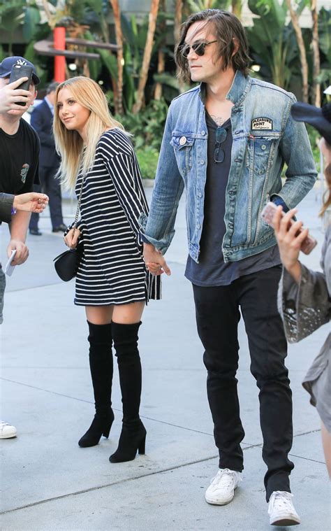Ashley Tisdale Leaves Selena Gomezs Concert In Los Angeles 07082016