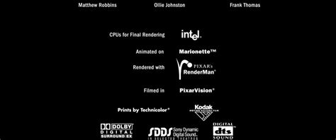 Pixar Renderman Audiovisual Identity Database