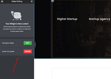 How To Use Elementor Global Widget In Global Changes