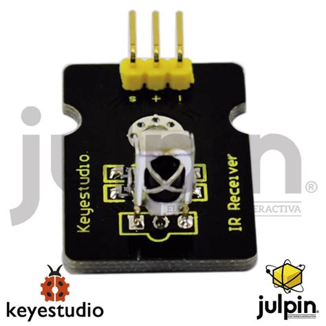 Módulo Receptor De Infrarrojos Digital Compatible Con Arduino Julpin