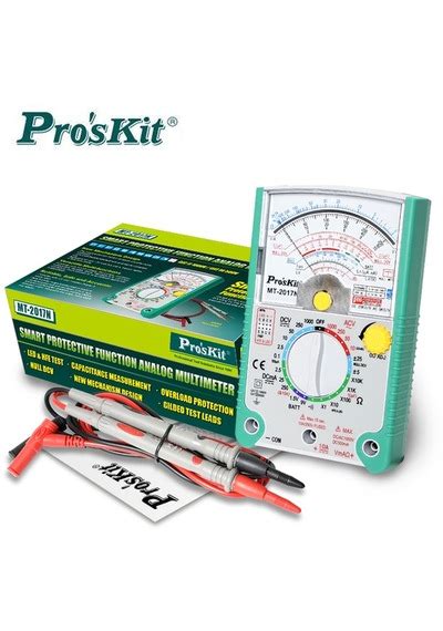 Mt 2017n Proskit Ac Dc Analog Grafik İşaretçi Multimetre Ampermetre Ölçülen Kapasitans Direnç