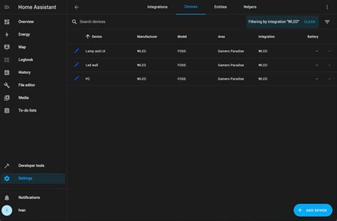 Cant Find Wled Device Third Party Integrations Home Assistant Community