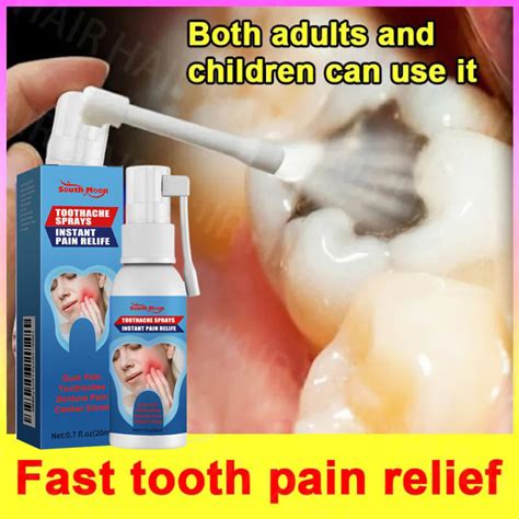 20ml Toothache Pain Relief Spray Instant 100 Effective Tooth Spray Gum