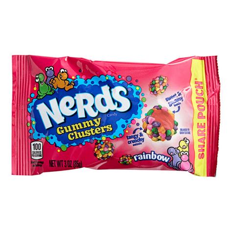 Nerds® Gummy Clusters 3 Oz Pouch 12 Box