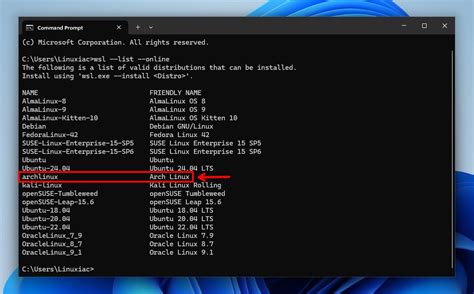 Arch Linux Officially Arrives On Windows Subsystem For Linux