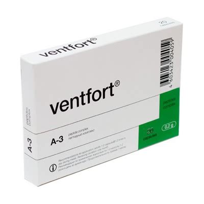 Ventfort - Blood Vessel Peptide 60 Capsules - Pepvital