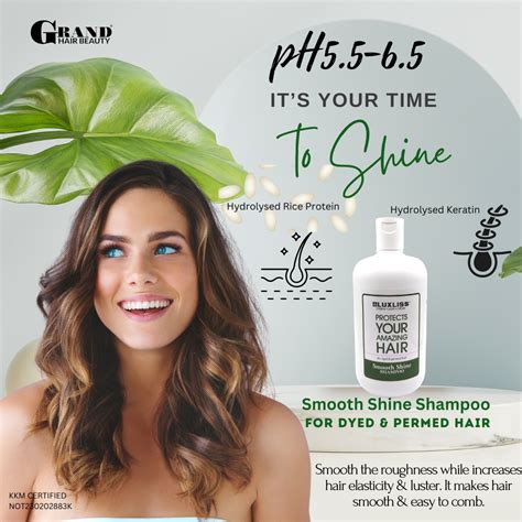 Luxliss Smooth Shine Shampoo - Grand Hair Beauty