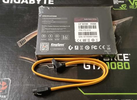 SSD KingSpec 512gb + sata кабель для пк: 800 грн. - Комплектующие и ...
