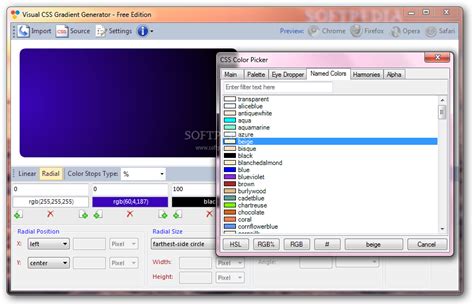 Visual Css Gradient Generator Download Softpedia