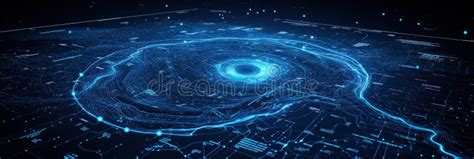 Digital Earthquake Prediction Map Showcasing Intricate Data