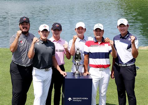 2024 Kpga 투어 Kpga소식 제14회 데상트코리아 매치플레이 포토콜 진행 2024년 ‘매치킹은 누구 Kpga Sbs Golf