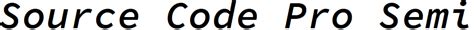 Source Code Pro Font Adobe FontSpace