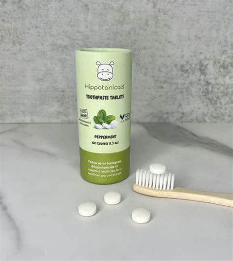 Jeenalavie Toothpaste Tablets In Biodegradable Tube