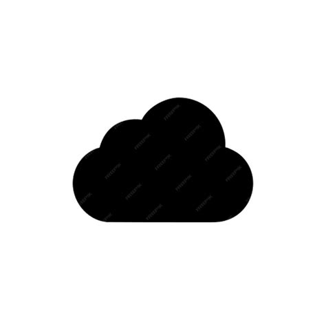 Cloud Pictogram Premium Ai Generated Vector