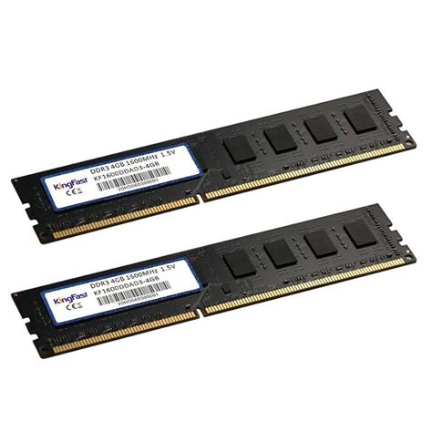 Kingfast 8gb Ddr3 1600mhz Desktop Ram Combo 2 X 4gb Ddr3 1600 Shop Today Get It Tomorrow