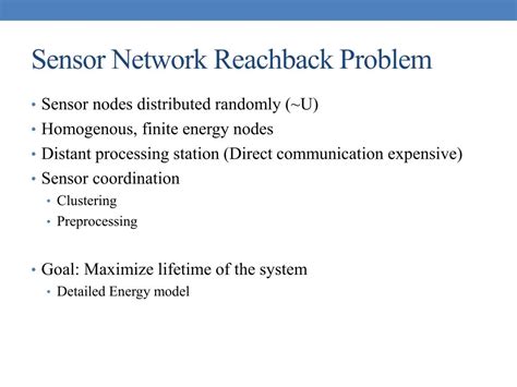 Ppt Energy Efficient Communications Protocol For Wireless Microsensor Networks Powerpoint