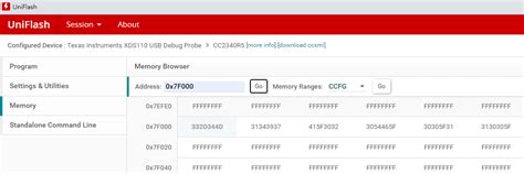 Cc2340r5 Q1 How To Enable Flash Memory Protection Bluetooth Forum Bluetooth®︎ Ti E2e