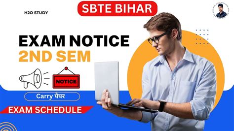 Sbte Bihar 2nd Semester Exam Schedulenew Noticesbte Bihar 2nd Semestercarry Paper Exam 1st