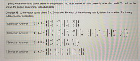 solved 1 point note there is no partial credit for this