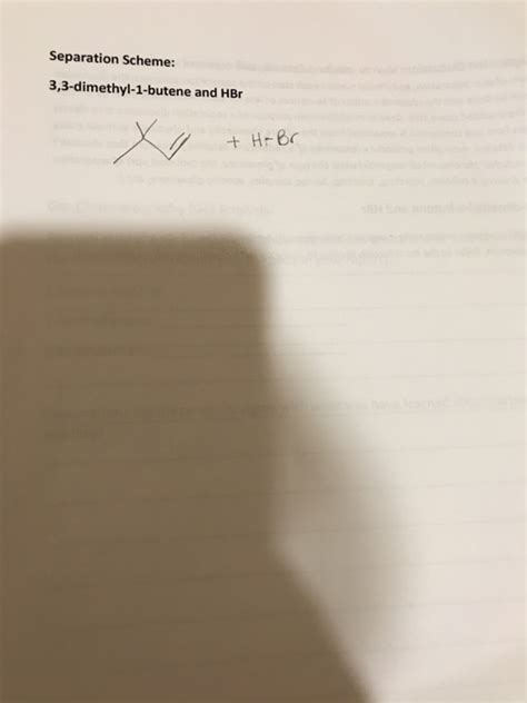 solved separation scheme draw a separation scheme to