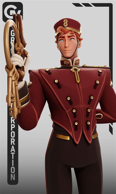 The Doorman The Deadlock 3d Model By Gray World Corporation