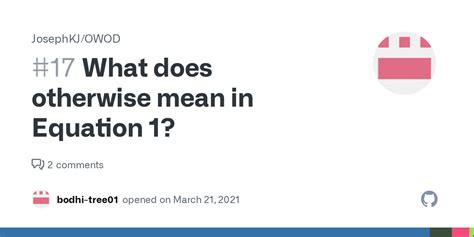 what does otherwise mean in equation 1 · issue 17 · josephkj owod