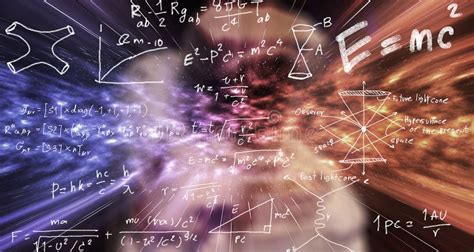 The Concept Of Time And Time Travel Scientific Theories Of Space Travel 3d Rendering Stock