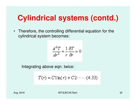 One Dimensional Conduction With No Heat Generation Pdf Physics Science