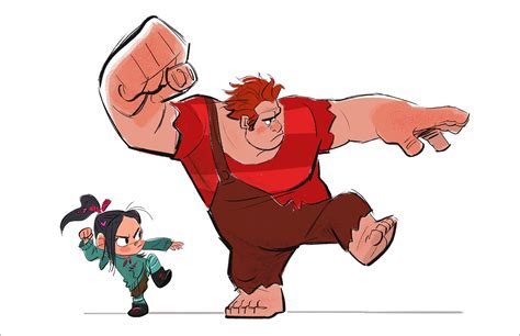 Wreck It Ralph Concept Art Images