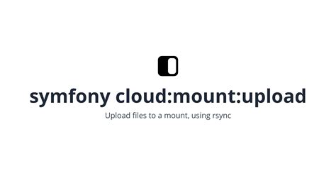 Symfony Cloudmountupload Fig