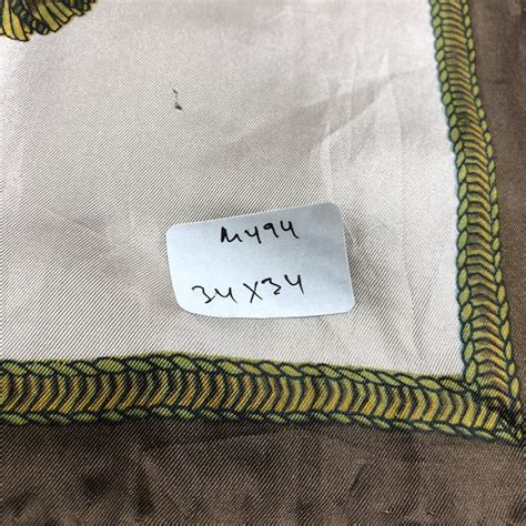 Vintage Hermana Pucci Hand Rolled Silk Scarf M494 Grailed