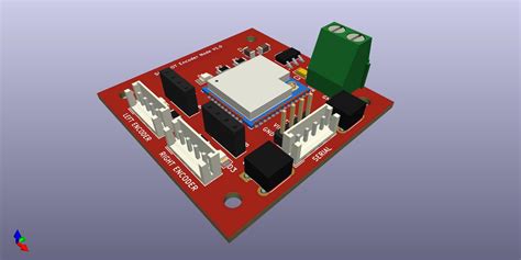 Encoder Node Pcb V1 Component Fitment Details