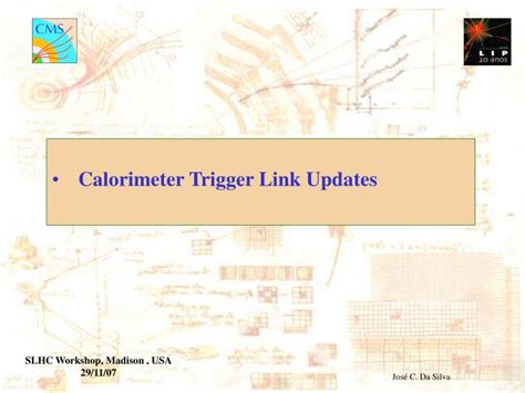 Ppt Calorimeter Trigger Link Updates Powerpoint Presentation Free