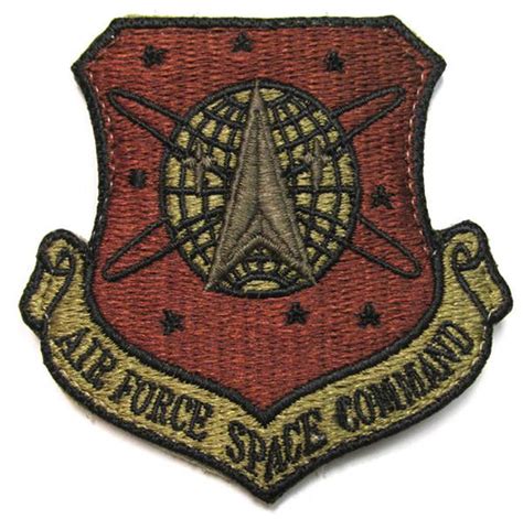Air Force Space Command Ocp Patch Afspc Spice Brown